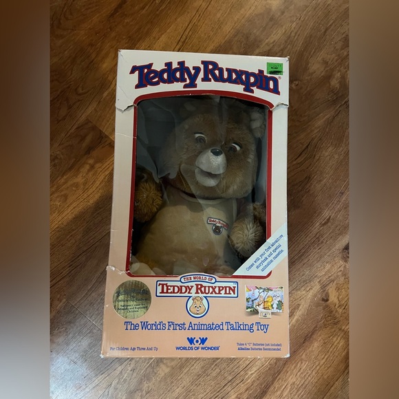 Teddy Ruxpin | Games | Vintage Teddy Ruxpin In Box 985 Bear | Poshmark